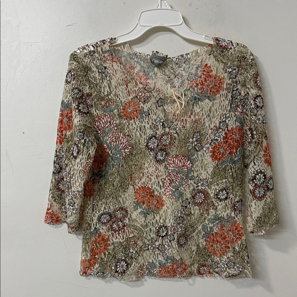 rave | Tops | Rave Floral Long Sleeve Top 9s Y2k | Poshmark
